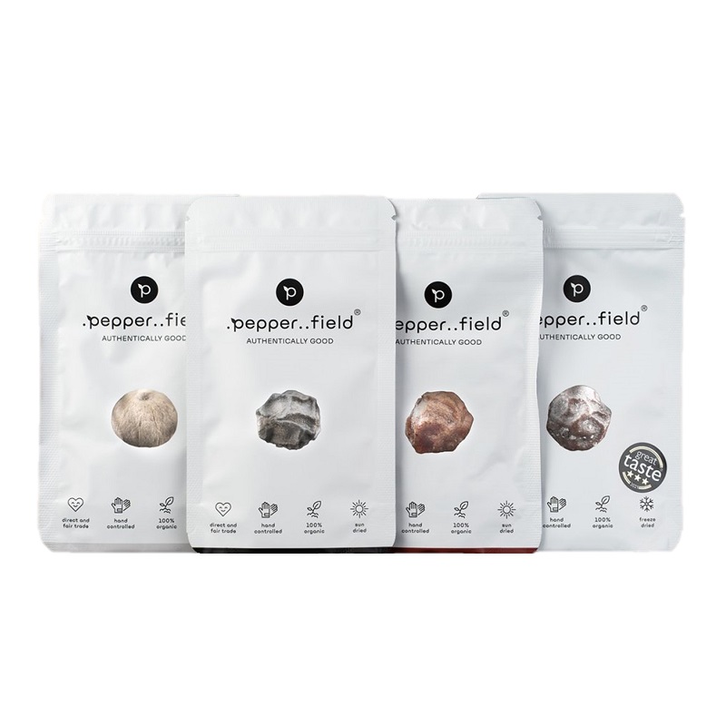 Pepper..field - Pepe Kampot Starter Pack - 4x20g - Ordina su Cosaporto .it
